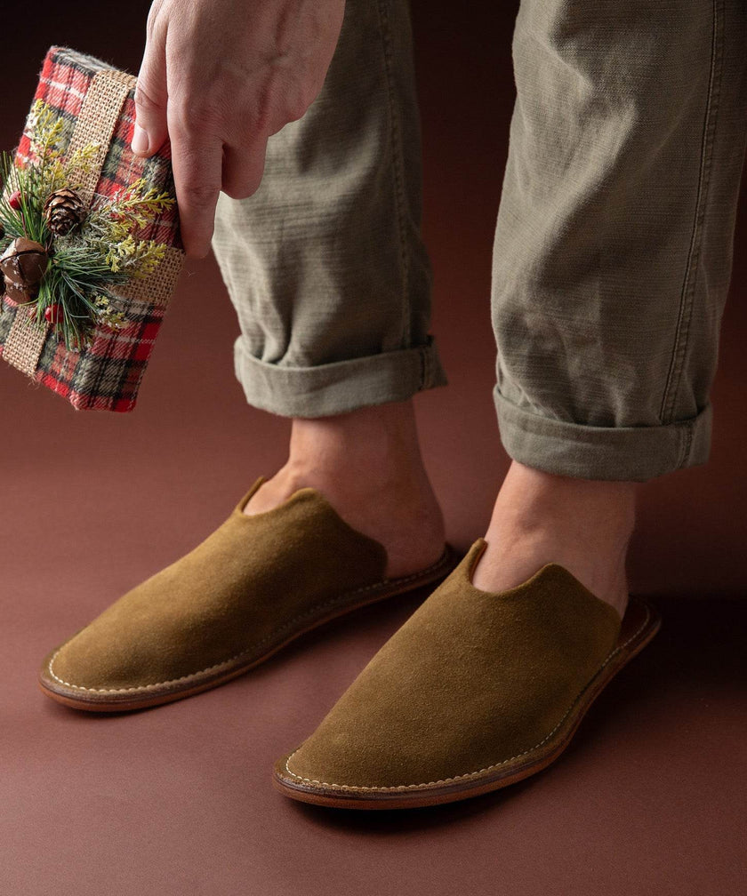 Mr. Grumpy Leather Slippers – WP Standard